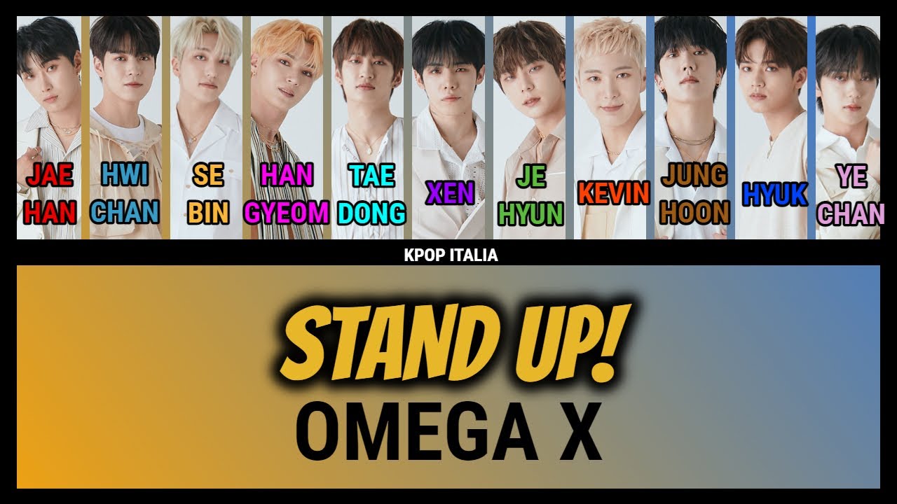 OMEGA X - Stand Up! [Color Coded/Sub Ita] - YouTube