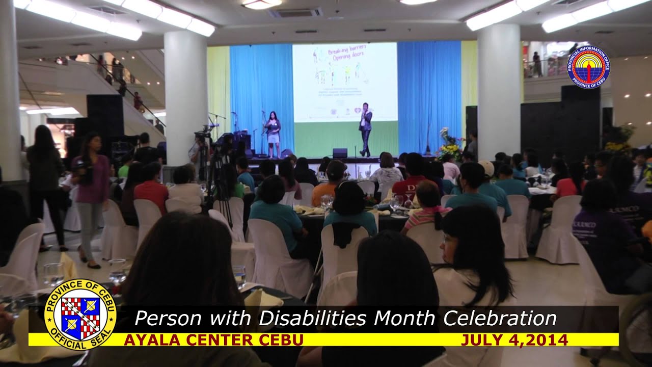 PWD Month Celebration - YouTube