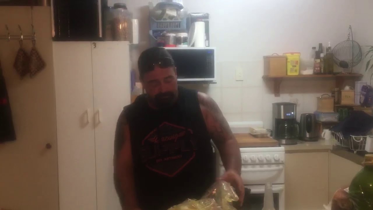 Bogan chef preparing Xmas lunch - YouTube