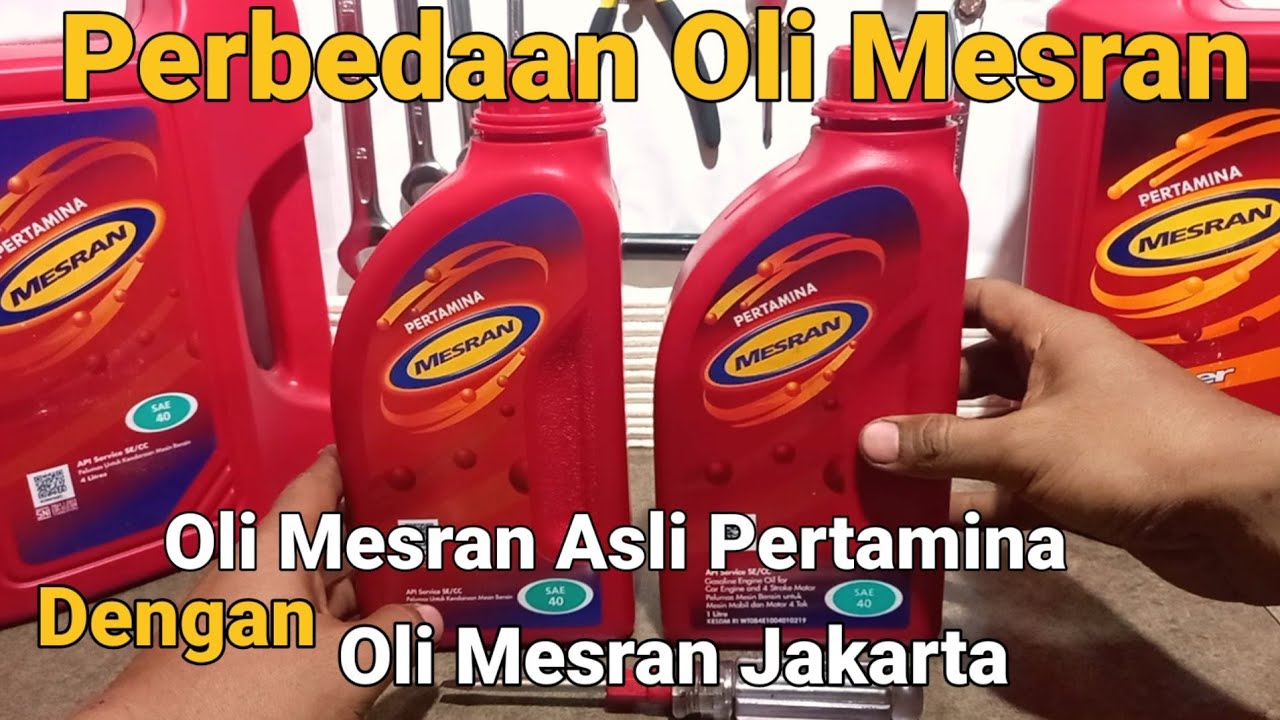 Oli Mesran Asli || Oli Mesran Palsu - YouTube