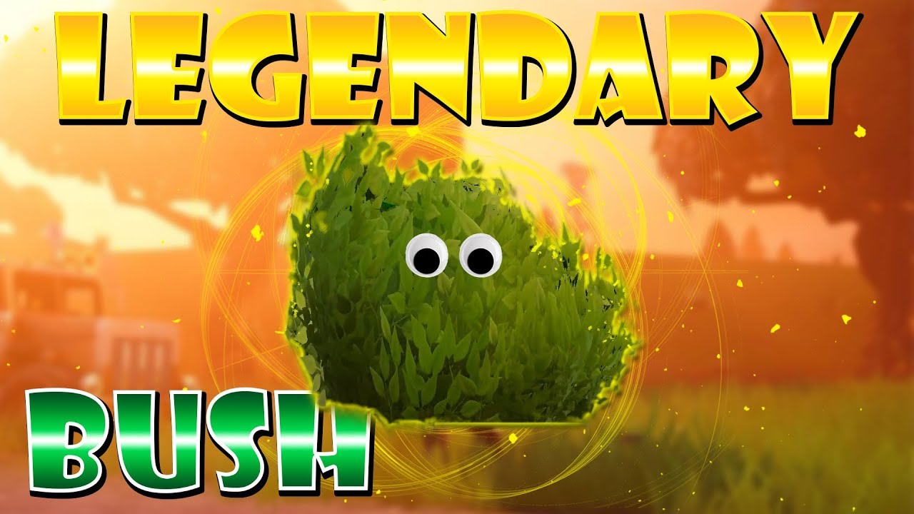 FORTNITE BUSH UPDATE! (Fortnite Battle Royale) - YouTube