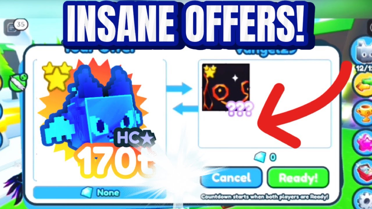 What Will People Offer For HC DM PIXEL DEMON 😱 || Pet Simulator X - YouTube