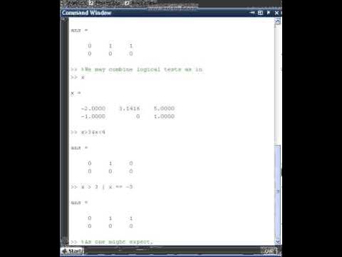 Some Logical Programs in MATLAB - YouTube