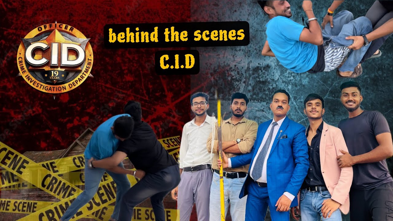 BEHIND THE SCENES🔥OF CID VIDEO😁 #vlog #cid @varun_nbbc - YouTube