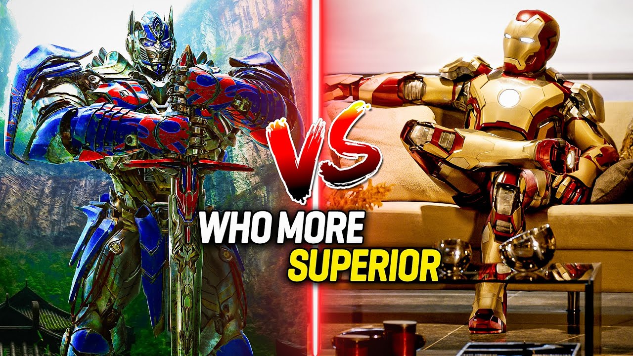 Optimus Prime vs Iron Man😨 | How Strong is Optimus Prime | is Ironman ...