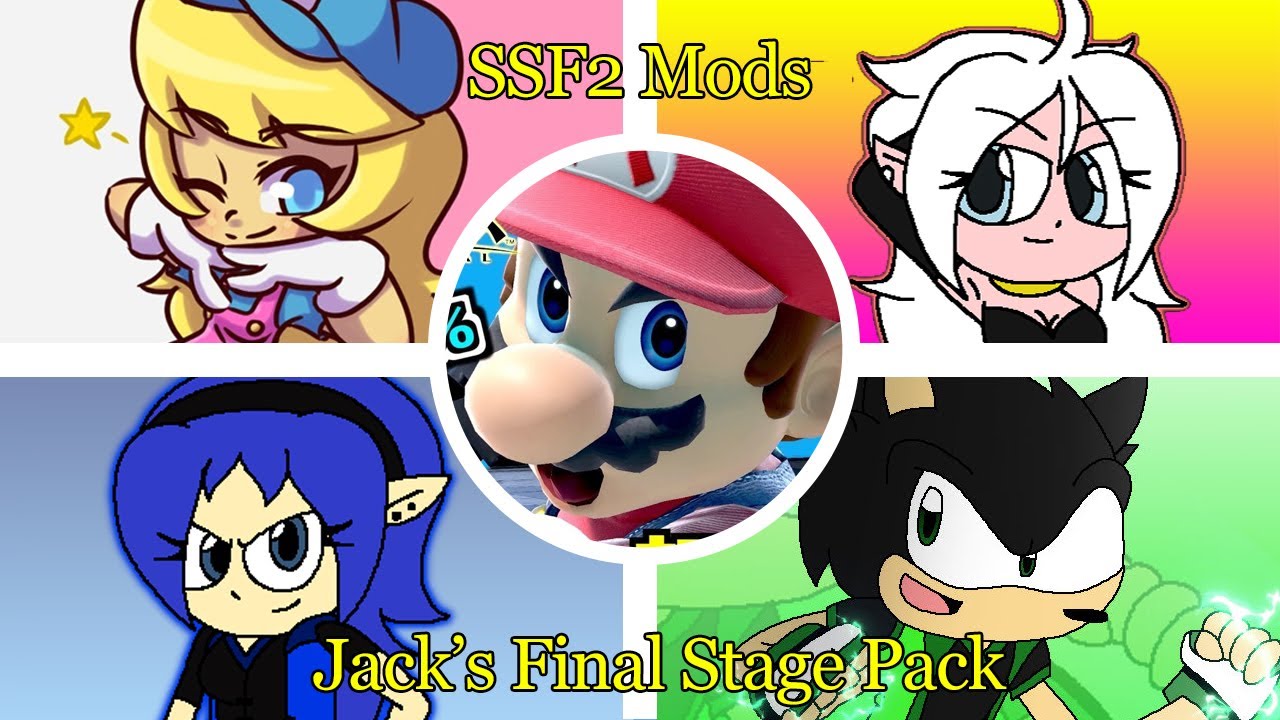 SSF2 Mods Showcase: Jack's Final Stage Pack (by Jack-Hedgehog) - YouTube