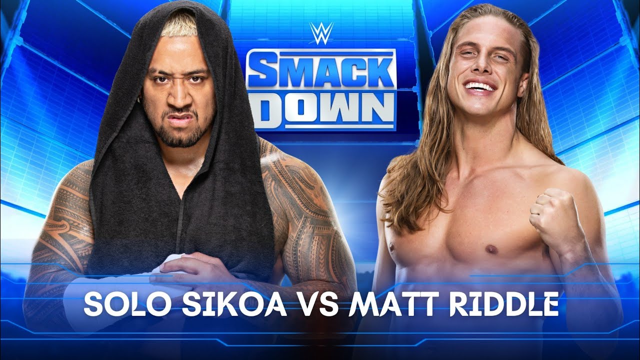 WWE 2K23 SOLO SIKOA VS MATT RIDDLE SMACKDOWN FULL MATCH PS5 GAMEPLAY YouTube wwe-2k23-solo-sikoa-vs-matt-riddle-smackdown-full-match-ps5-gameplay-youtube