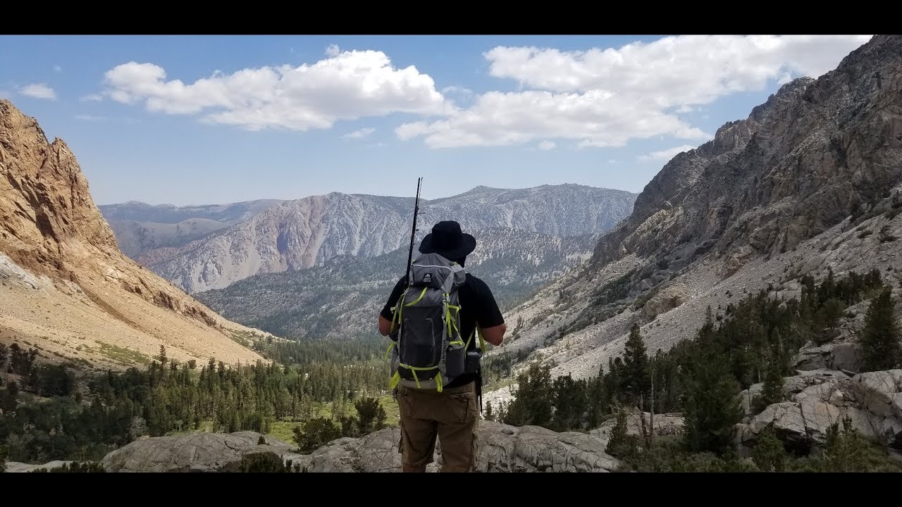 Eastern Sierra (Hiking/Fishing) - Piute Pass Trail - YouTube