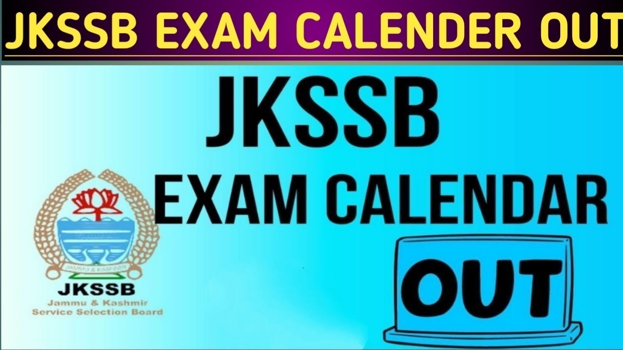 #jkssbexamcalendarout#jkssbexam|jkssb adavnce exam calendar out|jkssb ...