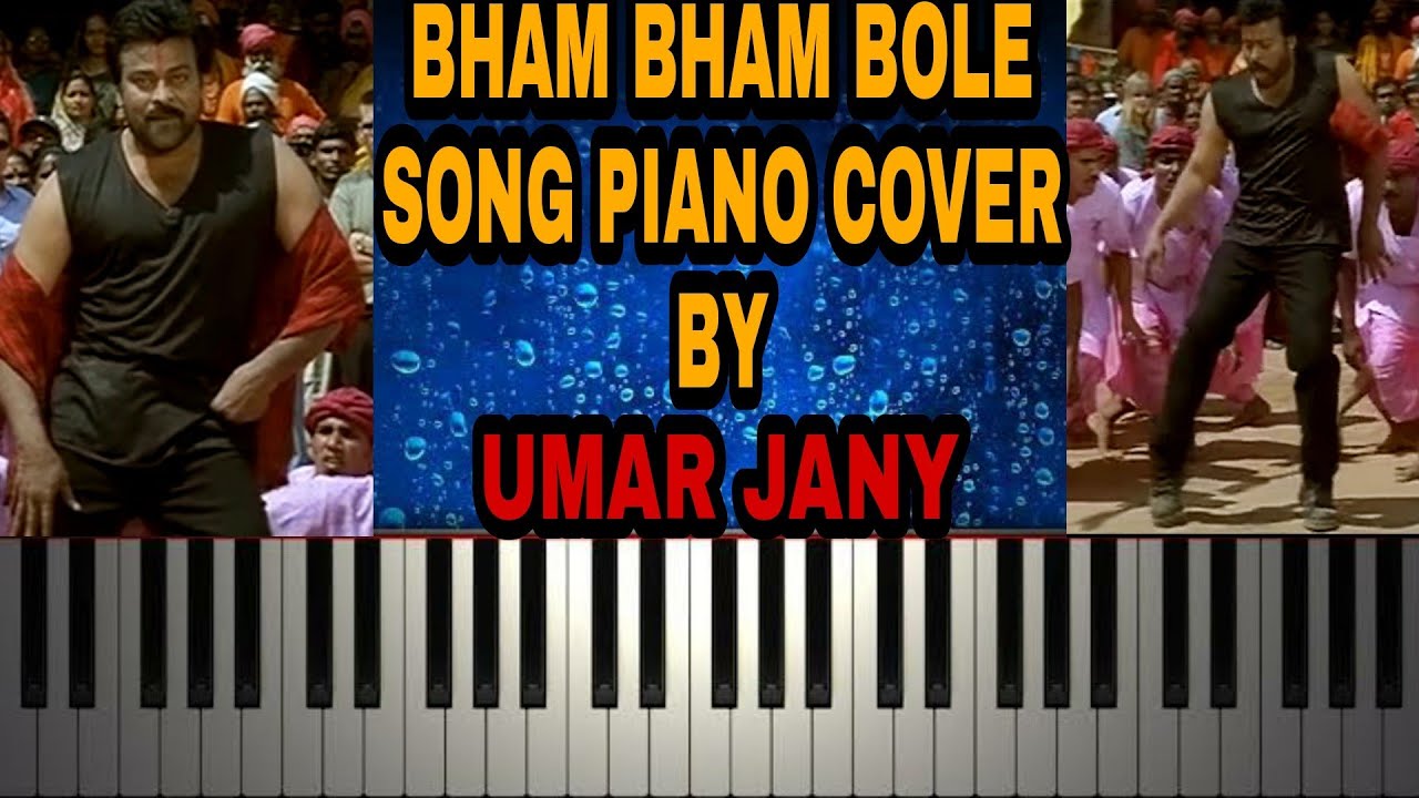 Bham Bham Bole Song From Indra Movie Piano Cover by Umar Jany | Manisharma | Chiranjeevi | B ...