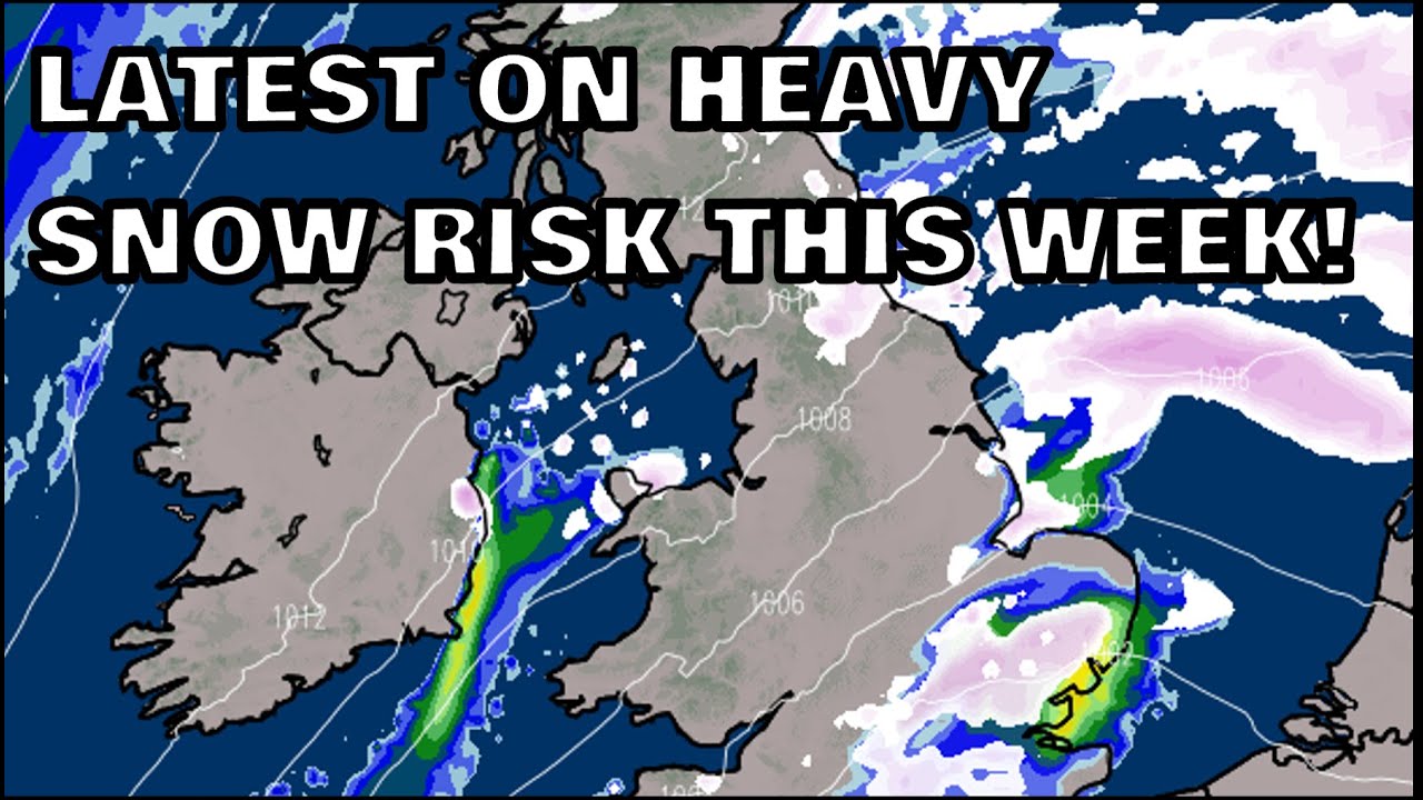 Latest on Heavy Snow Risk This Week! 27th November 2023 - YouTube