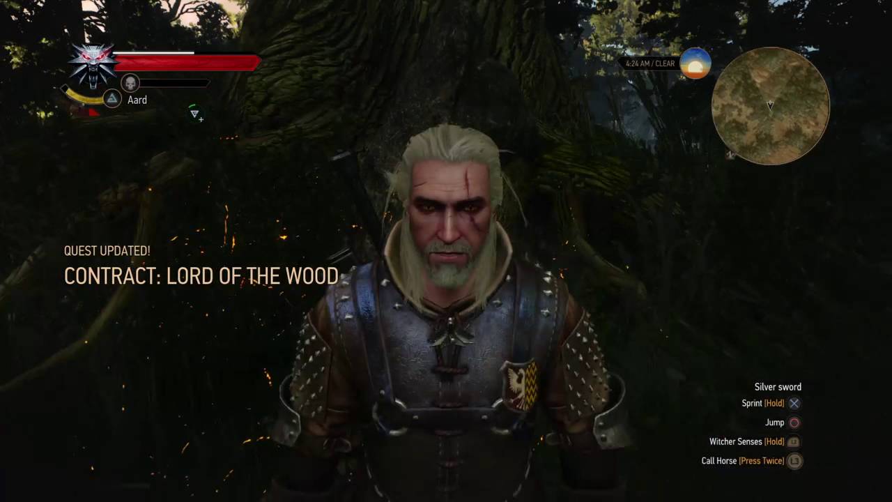 The Witcher 3: Wild Hunt i am lord of the wood - YouTube