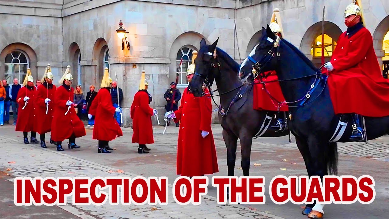 Tourist POV: Watching the 4 PM Guard Inspection at Horse Guards Parade ...