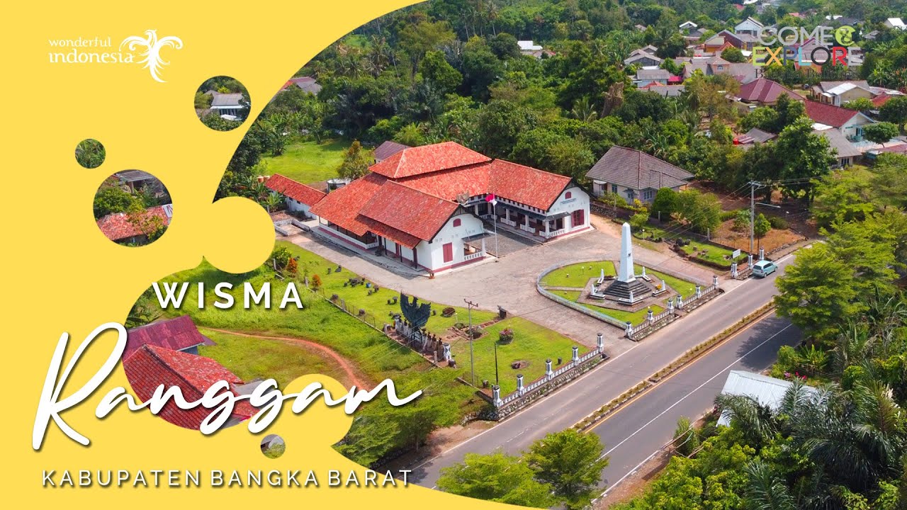 Pesona Indahnya Destinasi Wisata Bangka Belitung : Wisma Ranggam - YouTube