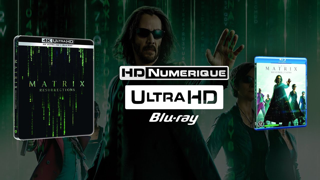 Matrix Resurrections (2021) : Comparatif 4K Ultra HD vs Blu-ray - YouTube