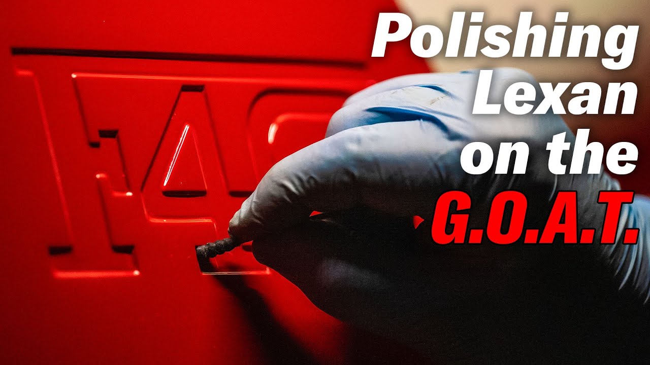 Polishing the Ferrari F40's iconic rear window | Beyond the Details ...