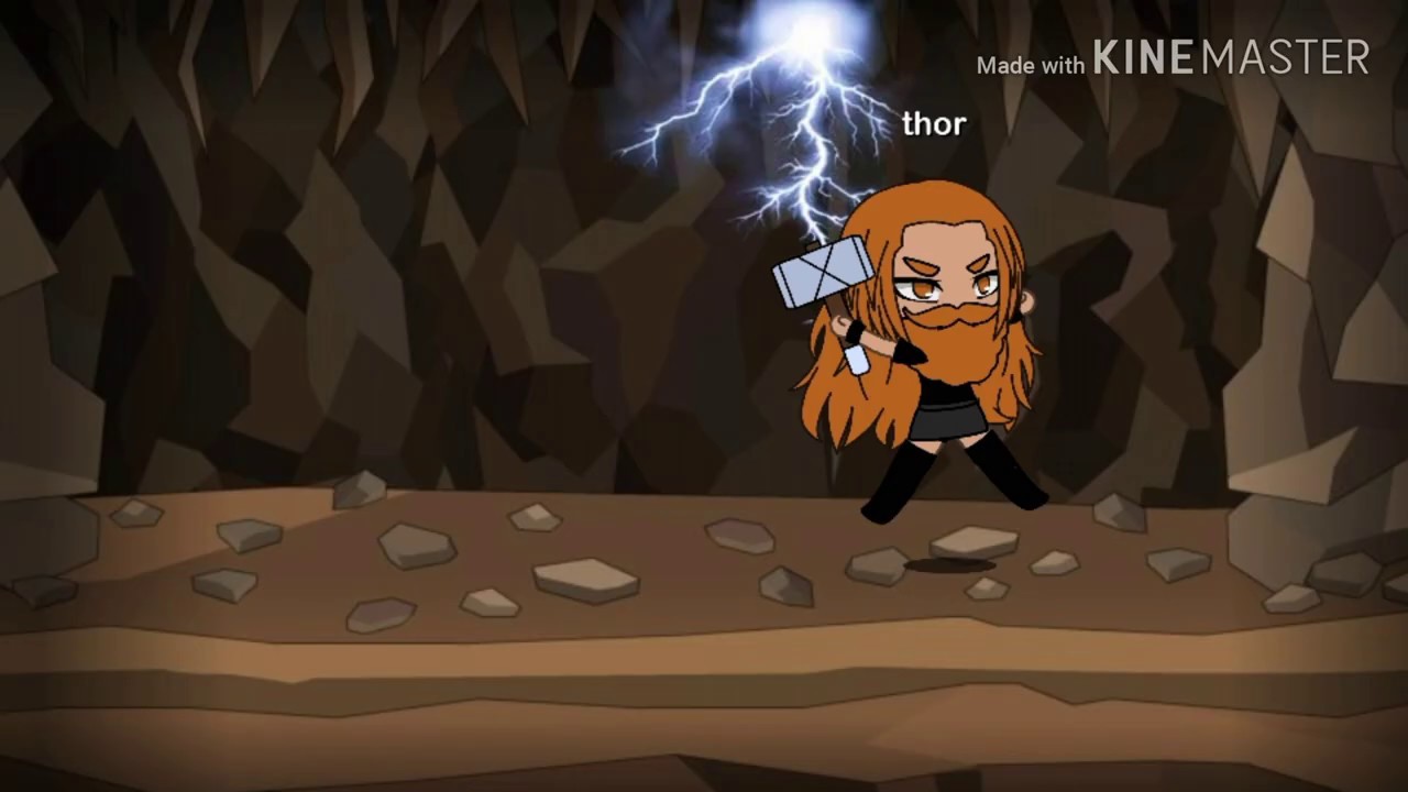 Thor.dlh pero en gacha life - YouTube