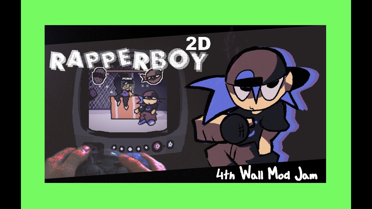 RAPPERBOY 2D [FOURTH WALL JAM] - FNF Mystery Box - YouTube
