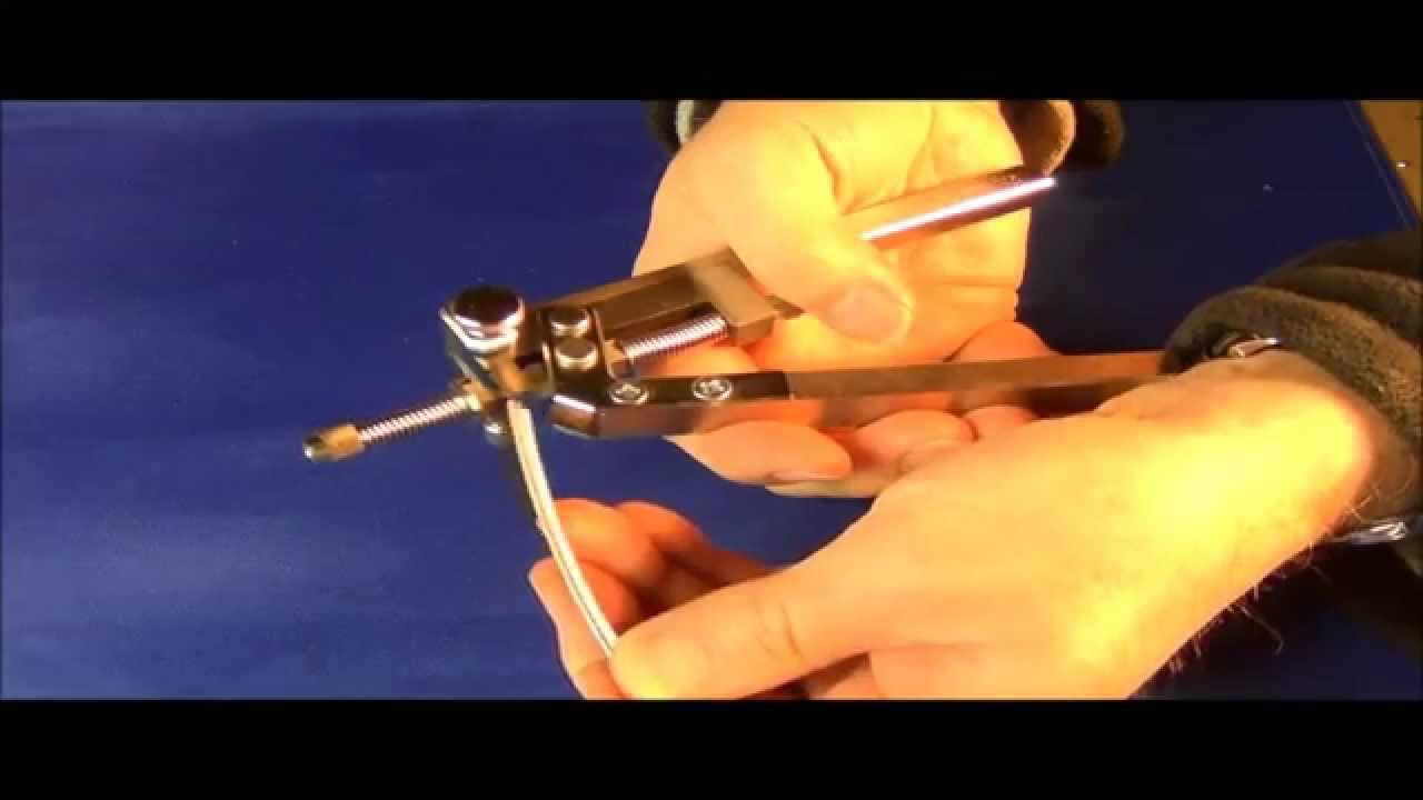 Fret tang cutter - YouTube