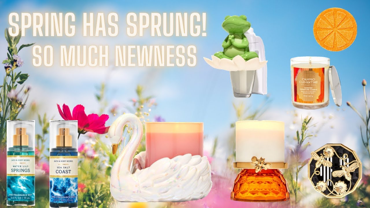 Bath & Body Works Online Walkthrough | Spring Has Sprung 🌸🐸🐝🦢🍊 - YouTube