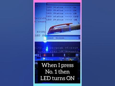LED control Using Serial Monitor 💻 - YouTube