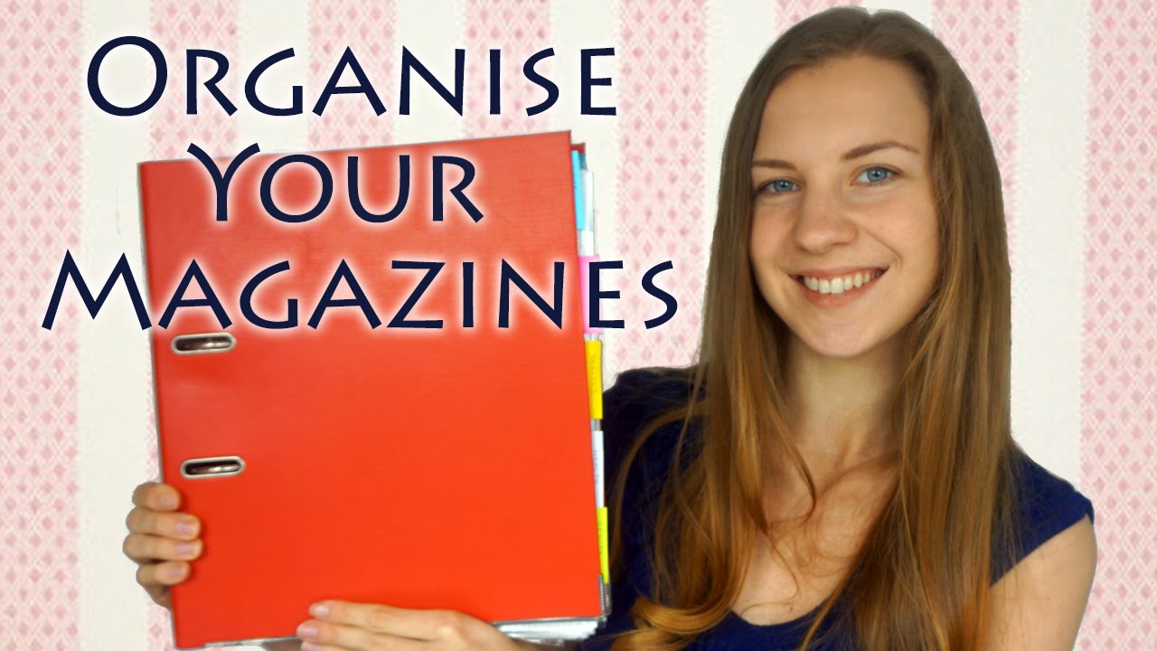 How To Organize Your Magazines - YouTube
