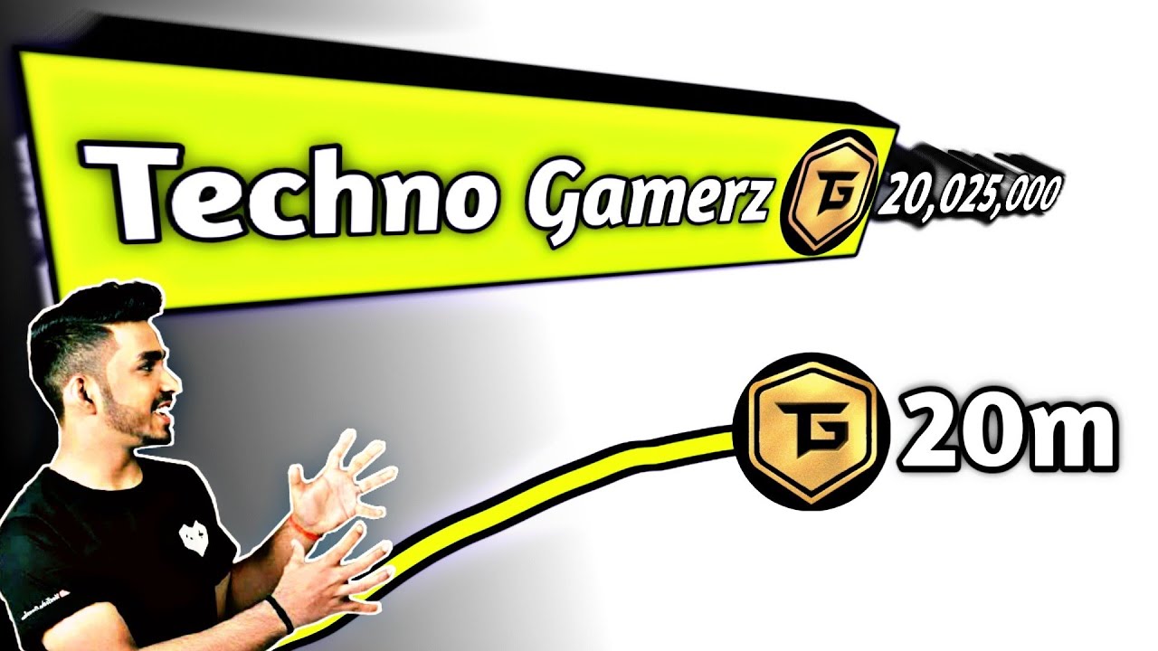 Techno Gamerz Crossed 20 Million Subscribers | Techno Gamerz Sub Count ...