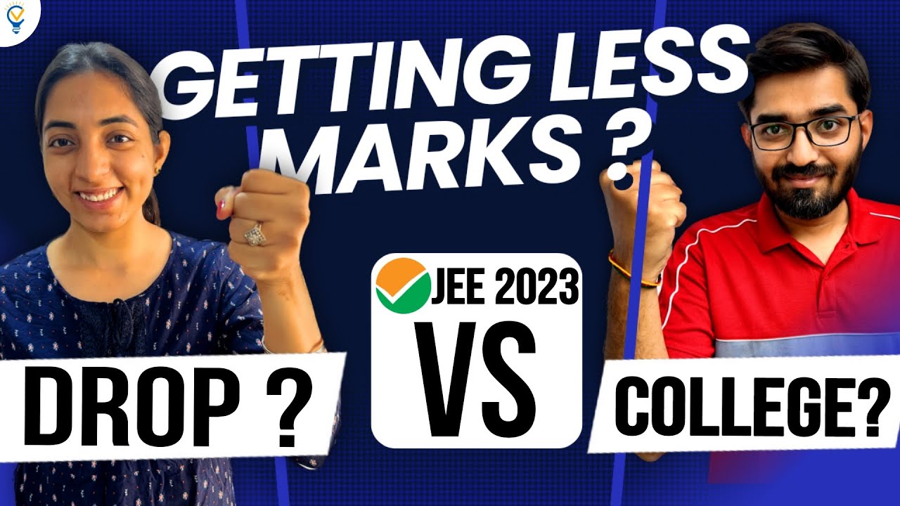 Getting less MARKS? DROP v/s PRIVATE COLLEGE?? #jee #iitjee #jeemains # ...