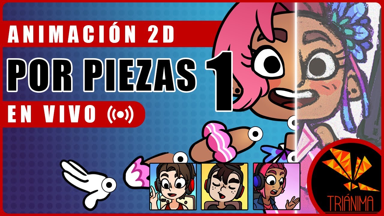 Animación 2D por piezas - PARTE 1/2 - YouTube