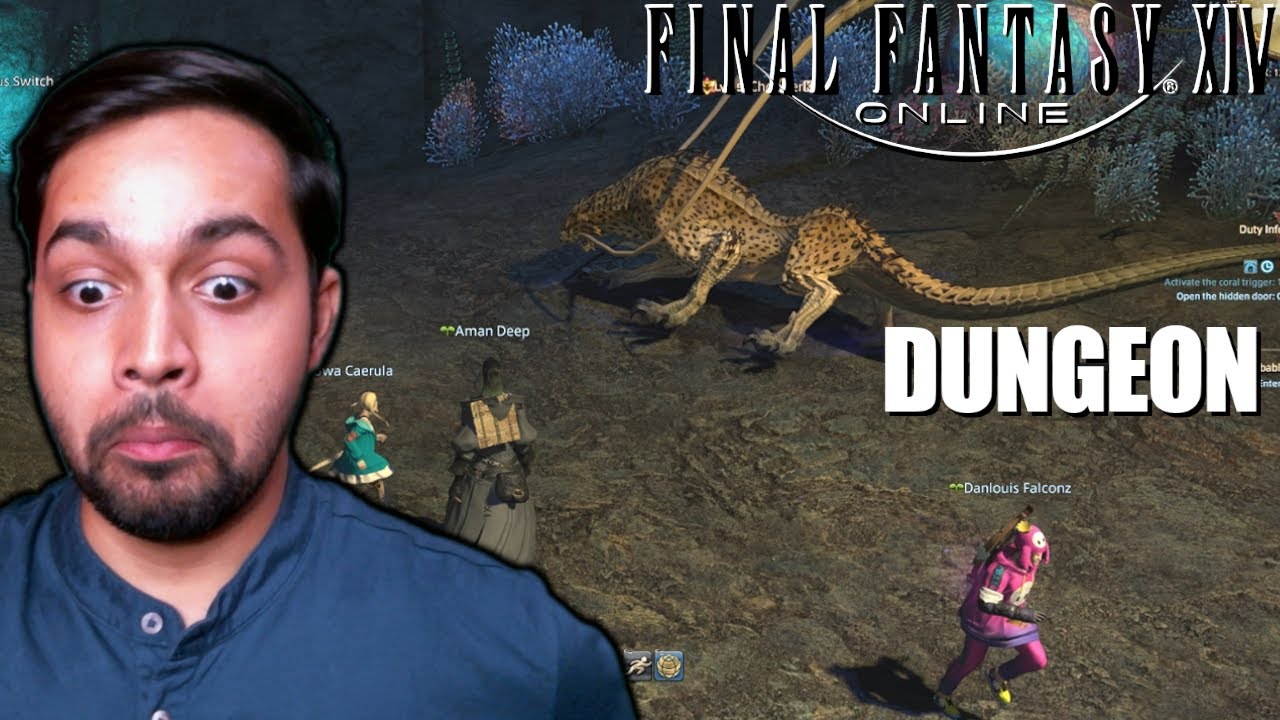 My First Dungeon Experience-Final Fantasy 14 - YouTube