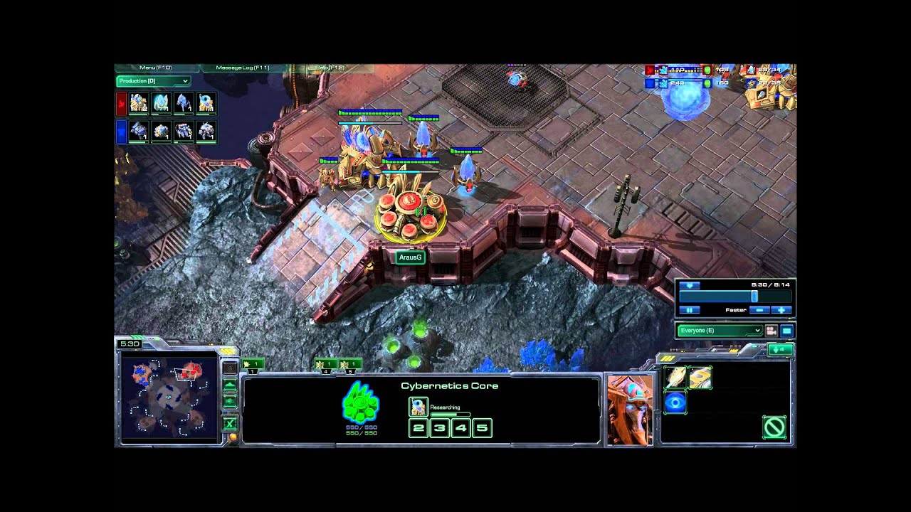 Starcraft 2 Tutorial | Protoss 4 Gate - YouTube