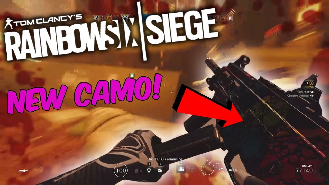 Rainbow Six Siege - NEW CAMO! - YouTube