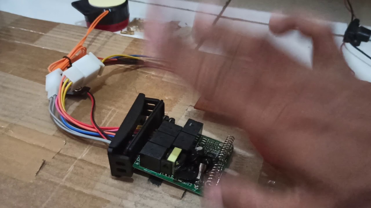 Cara mengatur sensor getar alarm motor secara manual - YouTube