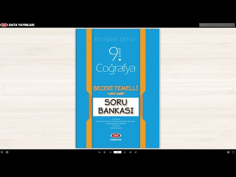 9. Sınıf Coğrafya Beceri Temelli Soru Bankası