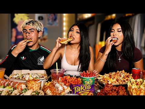Zavala X Amanda X Anahi MUKBANG!