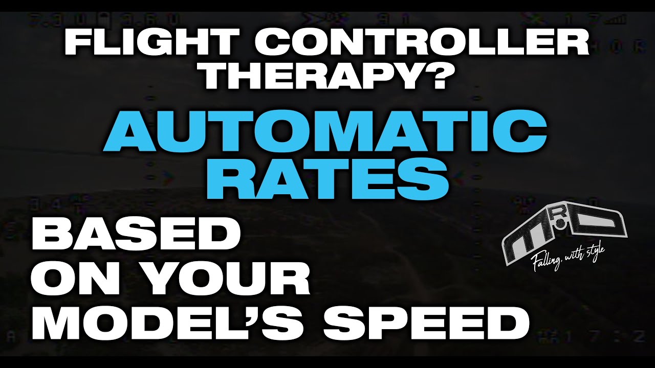 iNav Programming - Automatic control surface rates, based on your plane ...