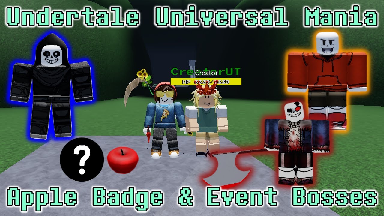 Undertale Universal Mania：Reaper Sans、Horror Sans、Ultra Papyrus、Apple ...