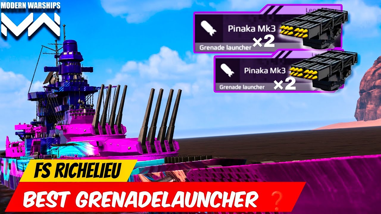 Fs Richelieu WARSHIP Equipped with DEADLY Pinaka Mk3! - YouTube