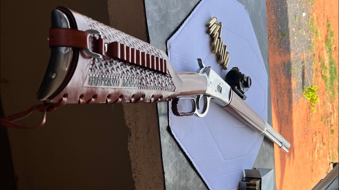 Carabina Puma 357 MAG com Red Dot. Alvo a 130 metros 😱 - YouTube