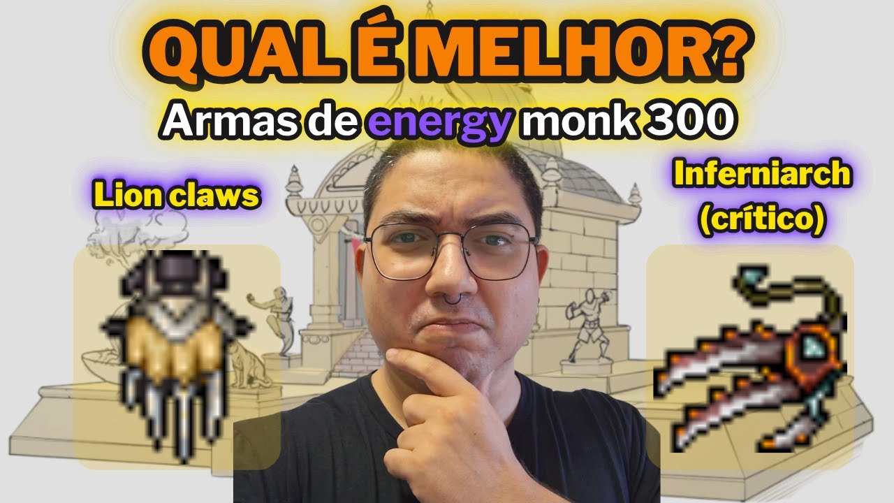 TIBIA - QUAL É MELHOR? LION CLAWS OU RENDING INFERNIARCH CLAWS? ANÁLISE ...