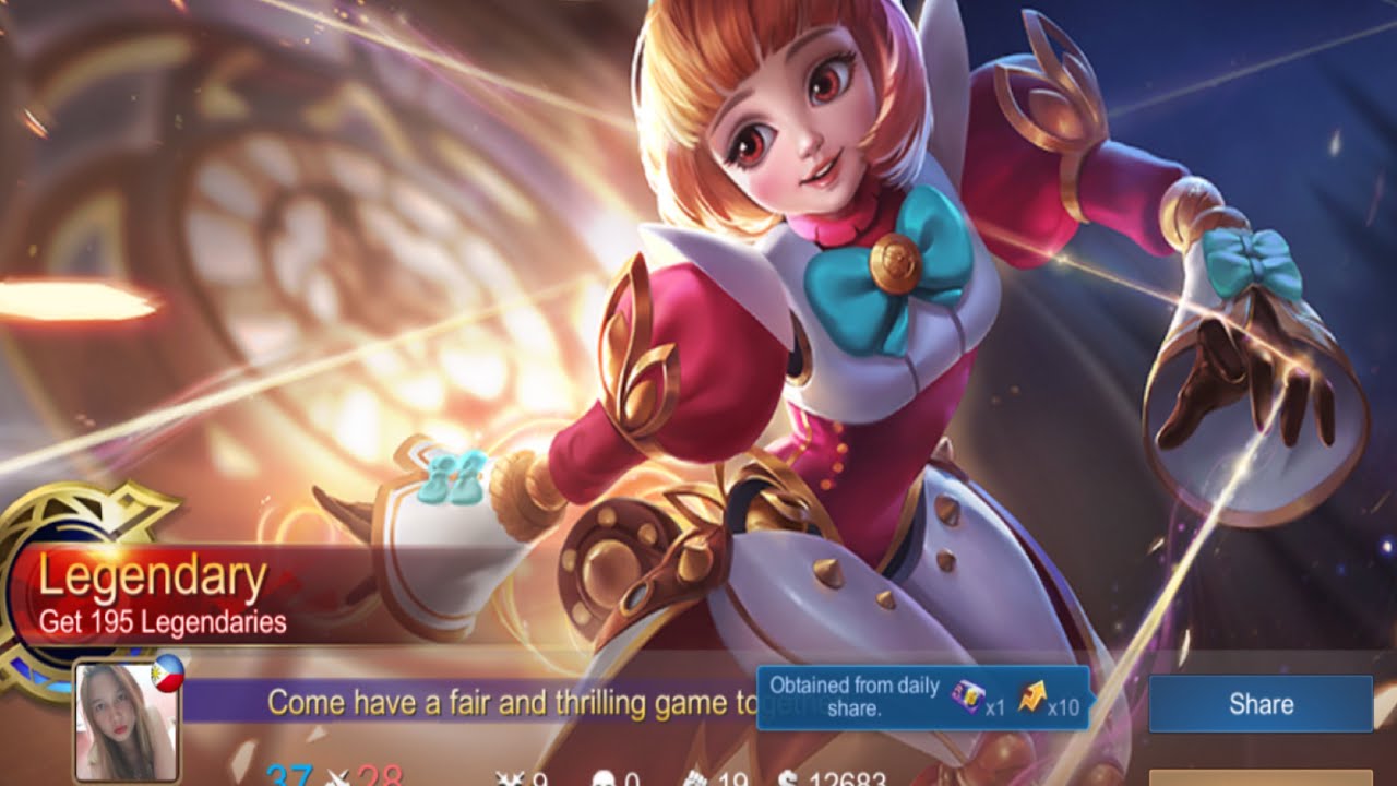 Angela best Build /Angela MVP gameplay Overpower Support/MLBB Mobile ...