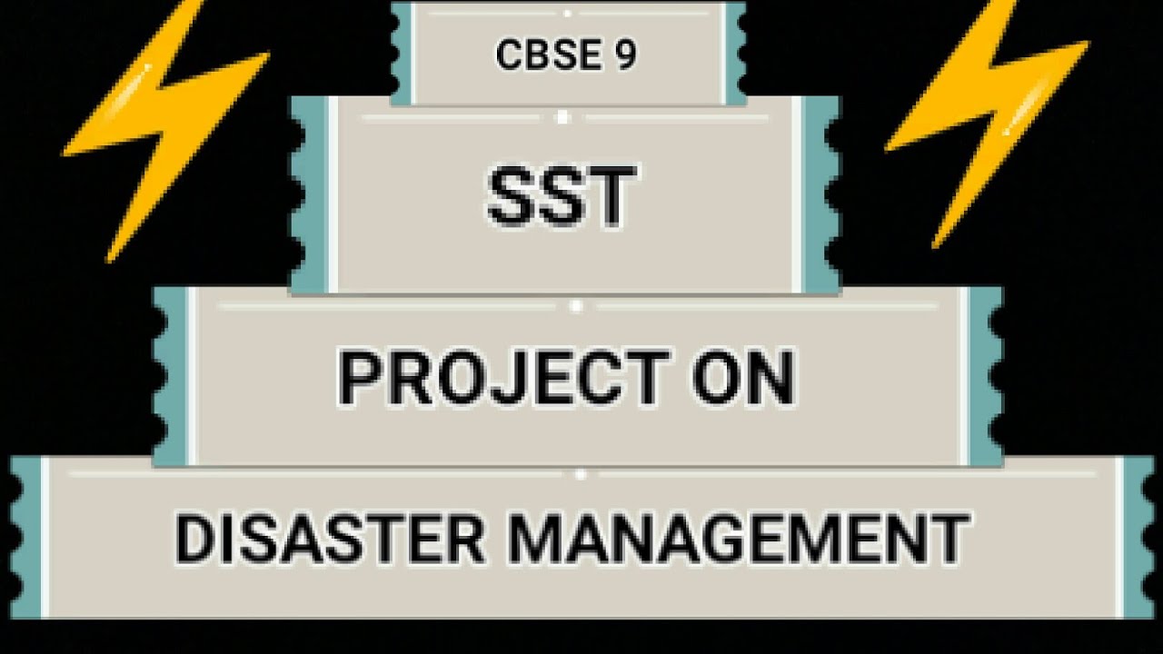 SST Project On Disaster Management - YouTube