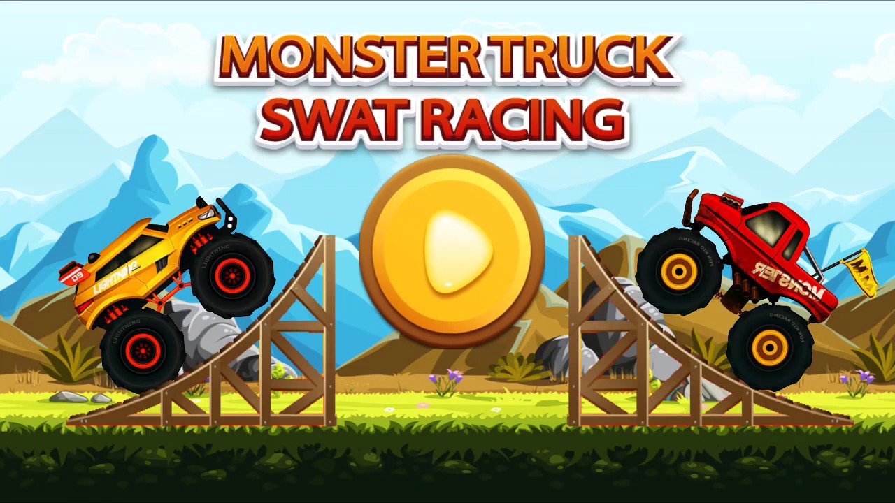 Monster Truck SWAT Racing, Kids Fun Learning Driving Monster Trucks ...