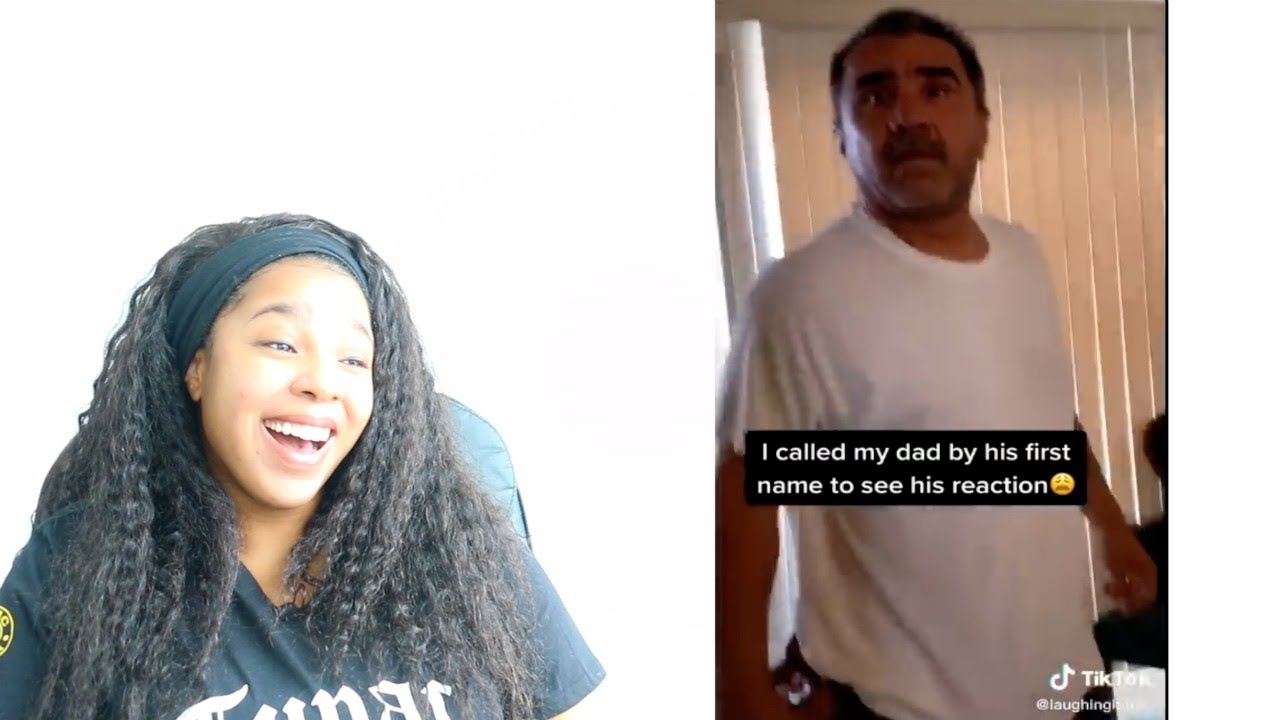 CALLING THEIR DAD BY HIS FIRST NAME TO SEE HIS REACTION (TIK TOK ...