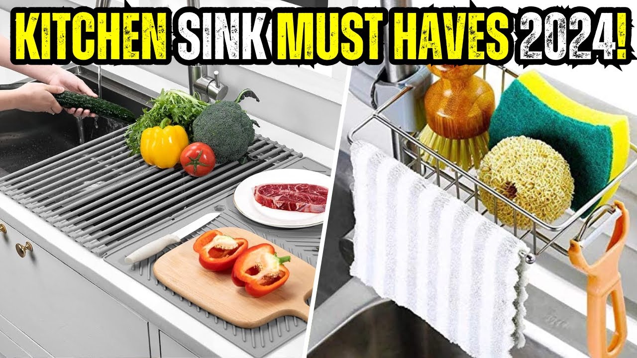 15 Best Kitchen Sink Gadgets on Amazon **Worth Buying in 2024** - YouTube