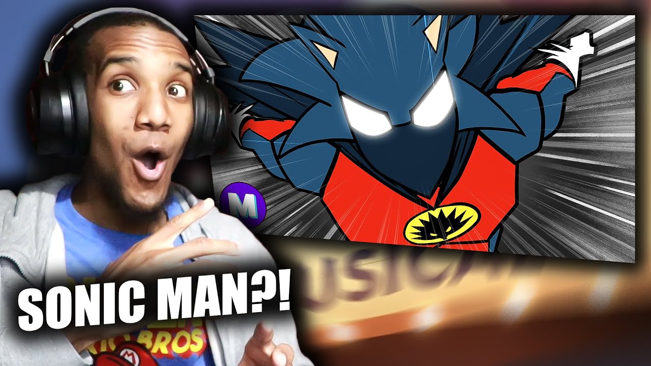 IF DC COMICS OWNED SONIC?! Sonic the Hedgehog Man Sonicverse Battle Rap ...