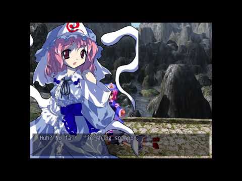 Yuyuko Saigyouji's Arcade Mode - Lunatic Difficulty, No KOs [Touhou Hisoutensoku]