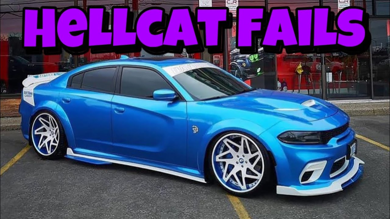 Dodge Hellcat Owners Crashes & Fails *2024* (Hellcat, Scatpack, Demon ...