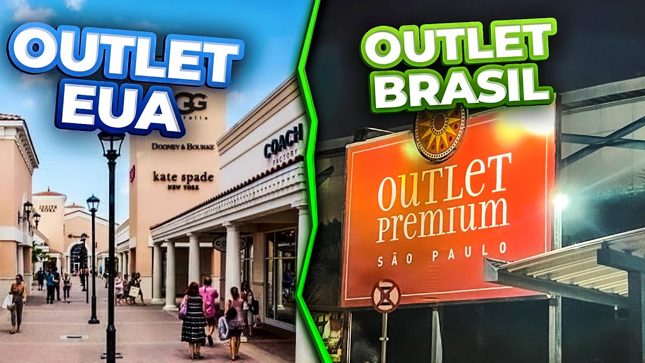 OUTLET PREMIUM NO BRASIL 🇧🇷 É MAIS BARATO QUE O DO ESTADOS UNIDOS 🇺🇸 ...