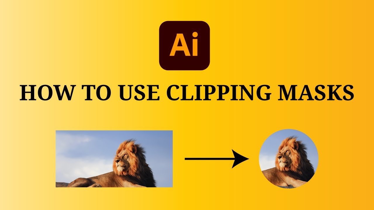Illustrator Clipping Mask Uses You NEED TO KNOW (Illustrator Clipping ...